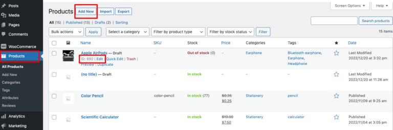 How to Add Sizes to WooCommerce Products - Dokan