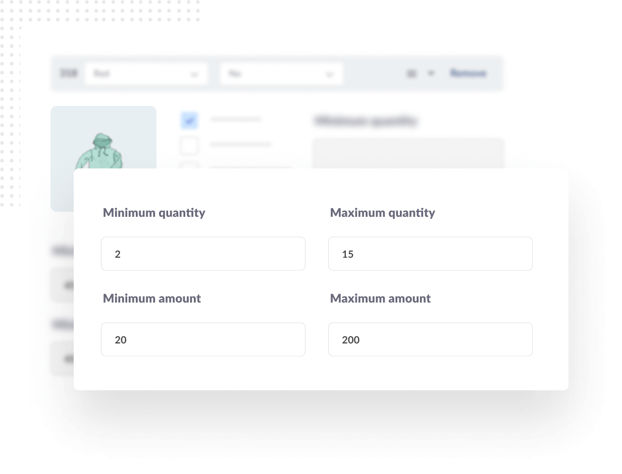 Minimum Maximum Order Module | Dokan Plugin