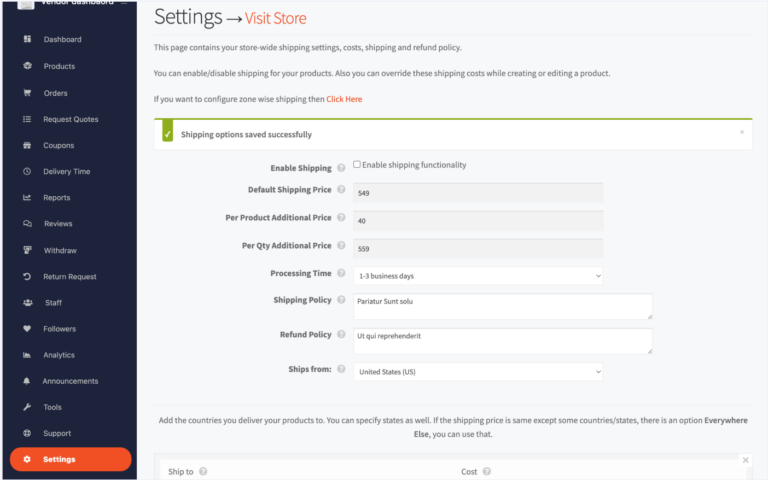 Vendor Dashboard - Simplify Store Management | Dokan Plugin
