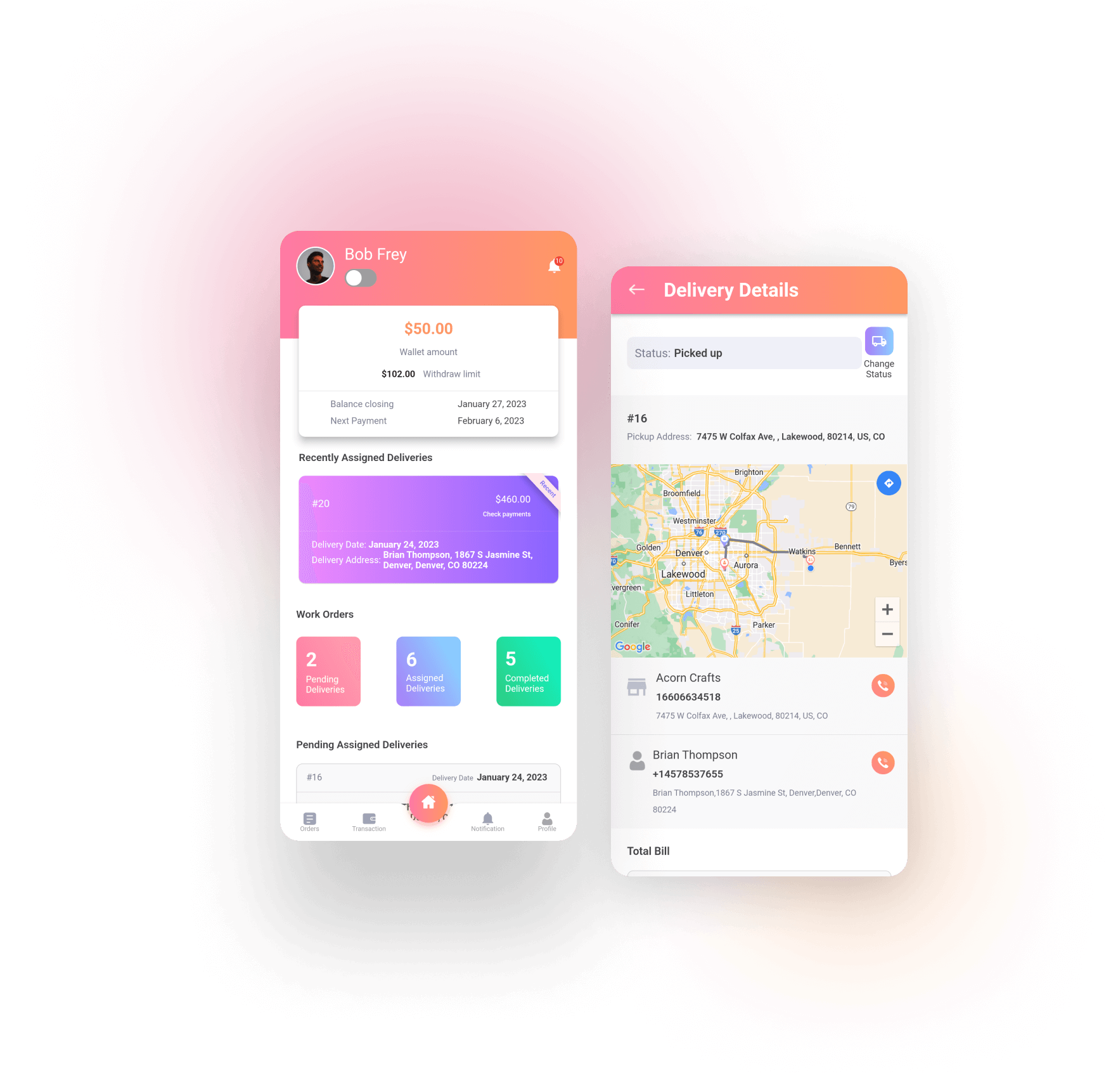 Dokan Delivery Driver App - Ease Delivery Management with Android & iOS