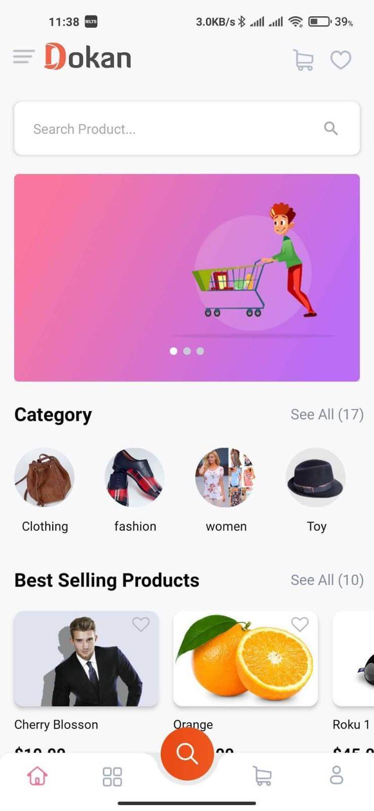 Buy Your First Product - Dokan