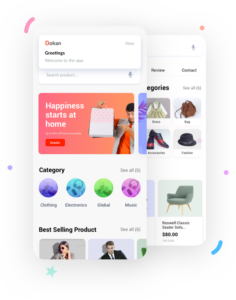 Dokan Mobile App Features - Best Multivendor Marketplace Plugin