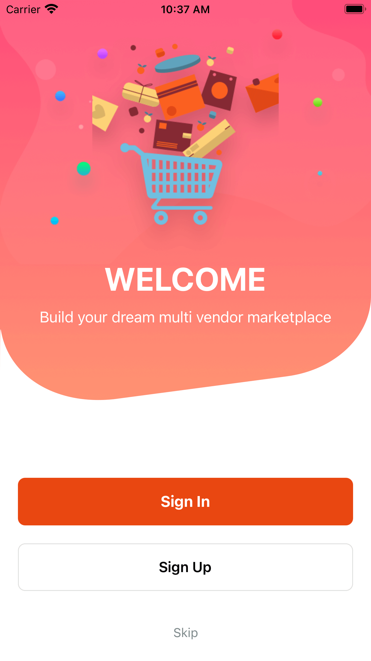 Dokan Mobile App Settings - Dokan
