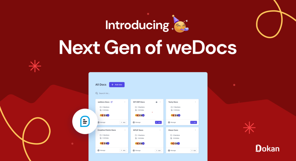 weDocs: An Exclusive WordPress Documentation Plugin - Dokan