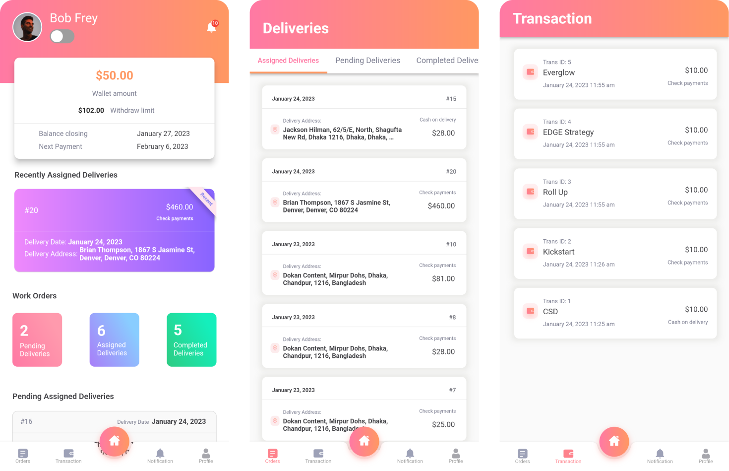 Dokan Delivery Driver App - Ease Delivery Management with Android & iOS