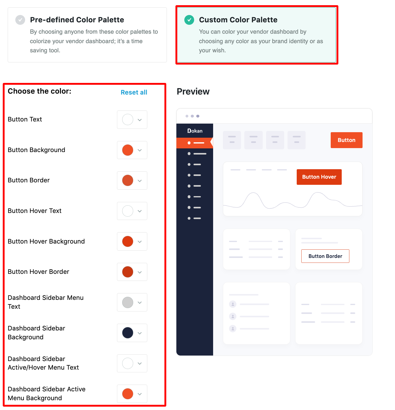Dokan Vendor Dashboard Color Customization In 3 Steps 