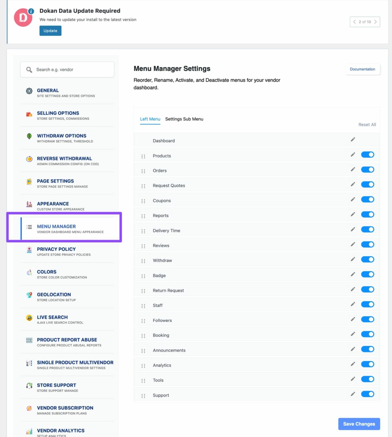 How to Redesign Vendor Dashboard of Dokan