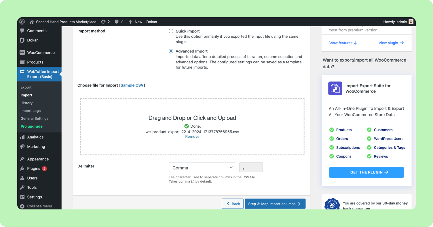 2 Easy Ways to Import and Export WooCommerce Products