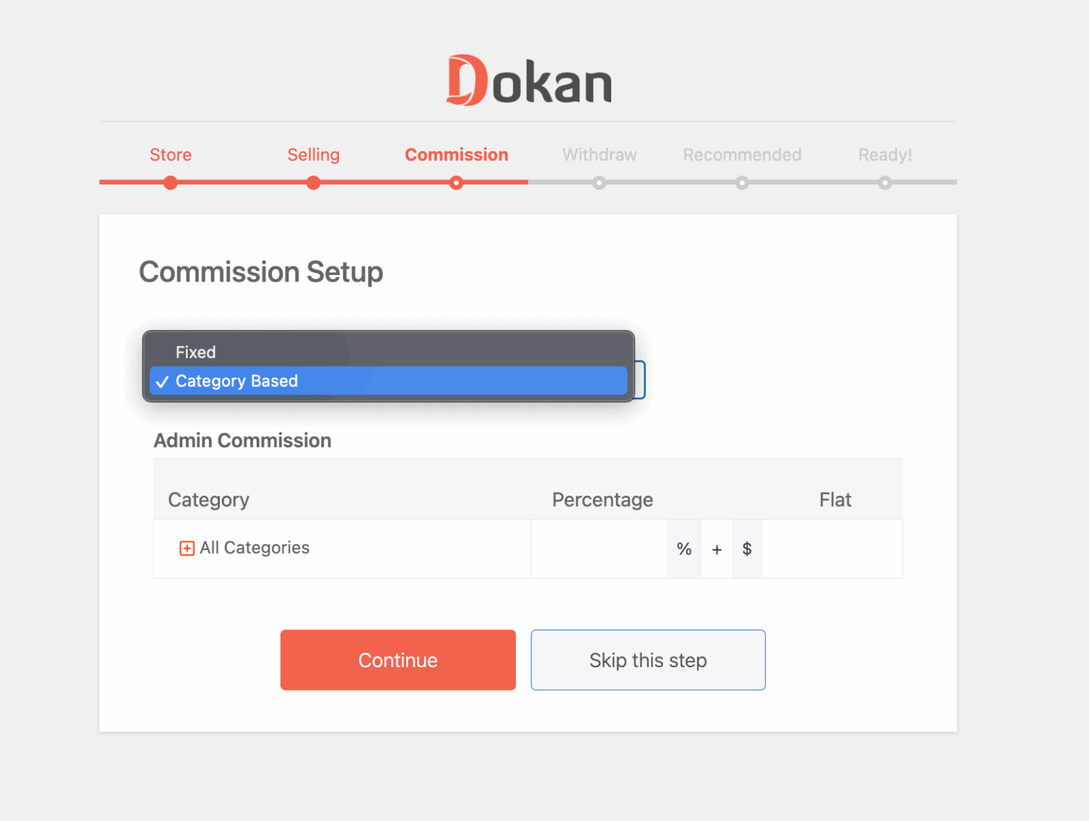 How to Setup Dokan Vendor Commission - Dokan